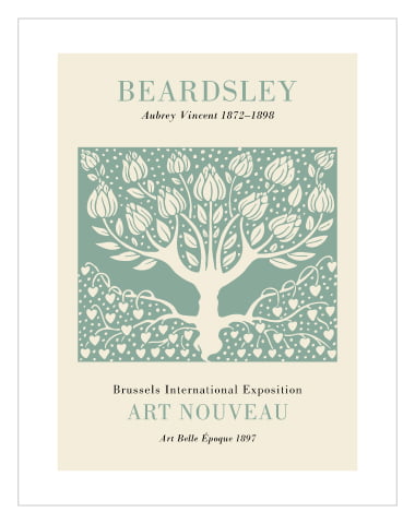 Aubrey Beardsley Art Nouveau No1 - Sweetco